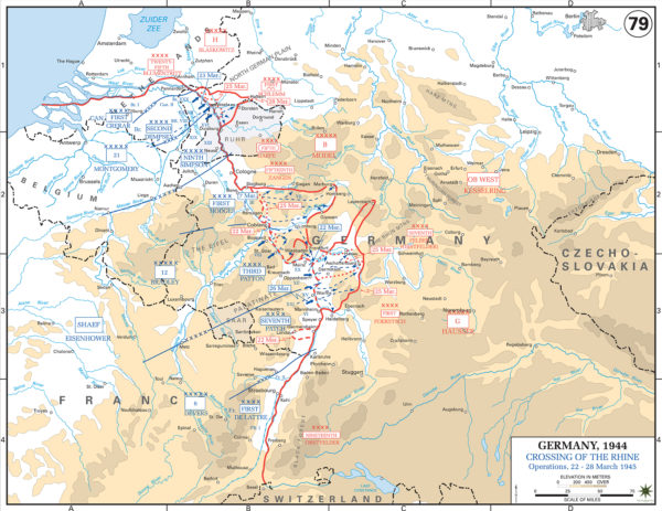 Crossing the Rhine, March 24, 1945 | Mary Anne Erickson